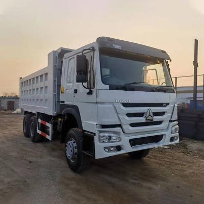 중국 사용중인 시노트룩 호우 Lhd Rhd 6*4 10 바퀴 371hp 336hp 뒤쪽 카메라가 없는 덤프 틱퍼 트럭 판매용