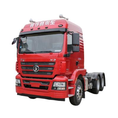 China 420HP 6X4 Shacman Used Tractor Truck with 12R22.5 Tires and EURO 5 Emission Standard for sale