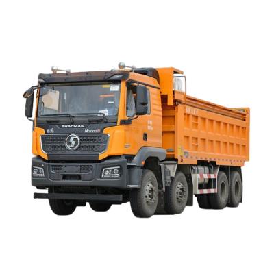 China Tweedehands 400 pk 8x4 6.8m Shacman Dump Truck Paardenkracht 351-450 pk en Touch Screen Te koop