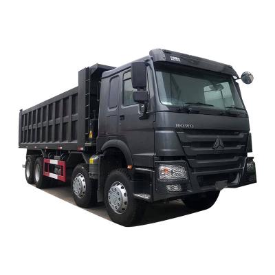 Cina 2024 Heavy Duty 8*4 12 Ruote 371HP Dump Truck per il trasporto minerario 2 passeggeri in vendita
