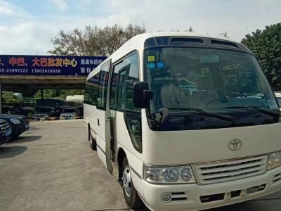 中国 中古 トヨタコースター 30人乗りのディーゼルエンジンバス 状態良好で手頃な価格 販売のため