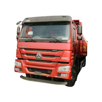 中国 2 リバースシフト HOWO 380馬力 8x4 トリッパートラック 40トン 12輪ダンプトラック 販売のため