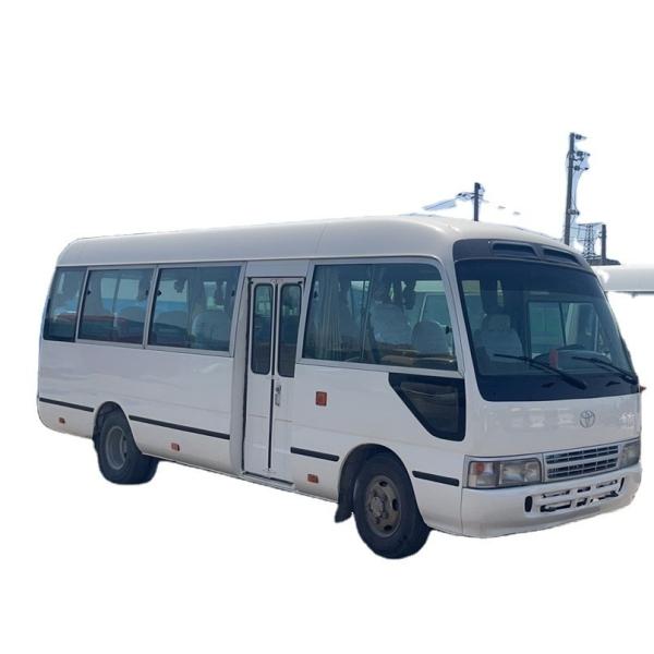 Quality Used Toyota Coaster Bus with EURO 3 Emission and Manual Transmission in Good Condition for sale