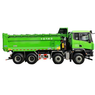 중국 6*4 티퍼 트럭 후방 카메라 360° 중량 Sinotruk 371HP 사용 된 덤프 트럭 동펜 판매용