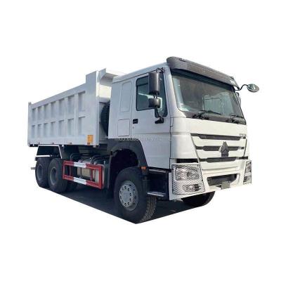 Cina Sinotruck usato Howo 10 ruote 25 tonnellate 20 metri cubici camion di scarico Euro 3 manuale AC in vendita