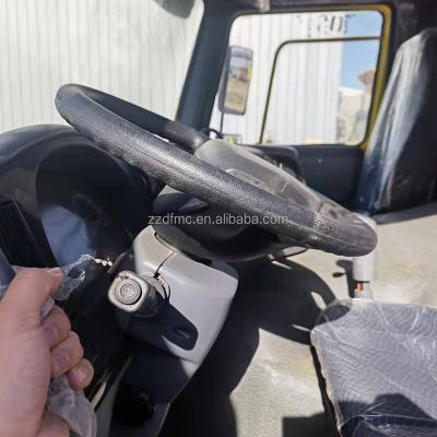China Multimedia System None White Color HOWO 6x4 371hp 30 Tons Tipper Truck with 25CBM Box for sale
