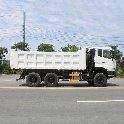 China 375 385 420 pk Euro 2 5 Dump Truck Duurzame oplossing van DongFeng voor zwaar vrachtwagensegment Te koop