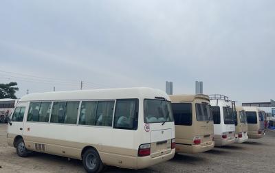 Cina 2015 Buone condizioni 30 posti Diesel tipo Used Coaster Bus V6 4.0 6GR 2.7L VVT-I Engine in vendita