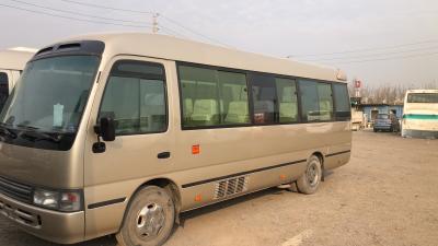 Cina Toyo ta Coaster Bus con motore YC4FA130-30 e alta velocità in ottime condizioni in vendita