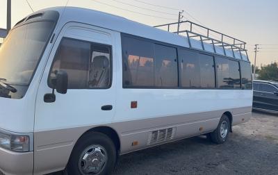 China 20-30 Seats Used TOYO TA Coaster Bus with Well-Maintained Interior for sale