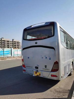 Cina ZK612 Autobus di seconda mano da 65 posti con finestre scorrevoli con aria condizionata e velocità massima di 100 km/h in vendita