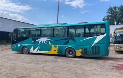 China 63 Seat Used Coach Tourist Bus 2022 Refurbished Luxury Coach Bus with AC Equipped for sale