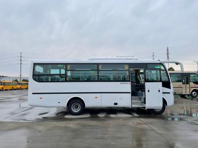 China 25 Seats Luxury Coach Bus with 6 CYL Inline 12V OHC Engine and Automatic Transmission for sale