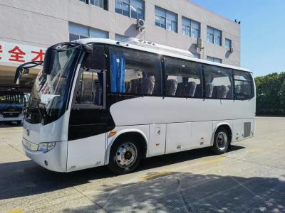 Cina Requisito del cliente 2022 Autobus di lusso con trasmissione manuale con 32 posti e tavoli in vendita