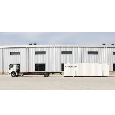Cina 4*2 Cargo Truck Swap-Bodie Vehicle With Demountable Body Euro 6 Emission Standard in vendita