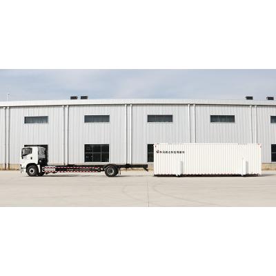Cina Next-Gen Isuzu 45cbm Demountable Van Cargo Truck For Streamlined Logistics Transport in vendita