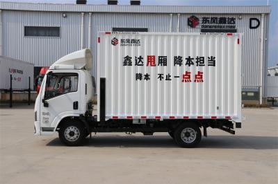 Cina Isuzu 4*2 Demountable Swap Body Commercial Delivery Van Truck in vendita