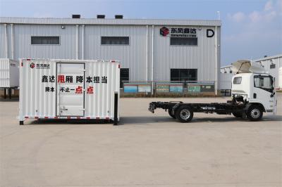 Cina Isuzu 4*2 Demountable Swap Body Commercial Delivery Van Truck in vendita