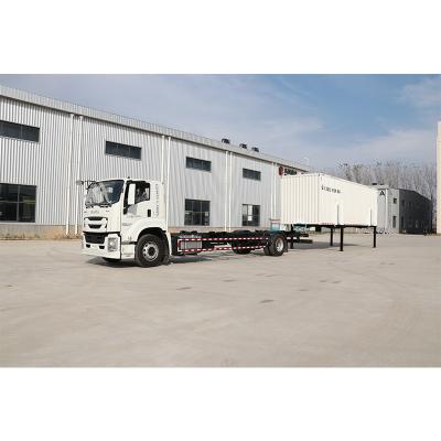 Cina 15 Ton Detachable Swap-Bodie Cargo Truck For Logistics Transportation From Isuzu 4*2 in vendita
