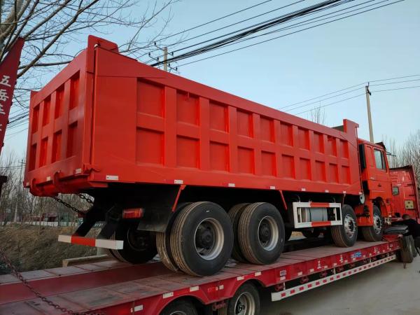 Quality SHACMAN F3000 12 Wheels 8X4 Euro II Heavy Duty Front Lifting Dump Truck with for sale