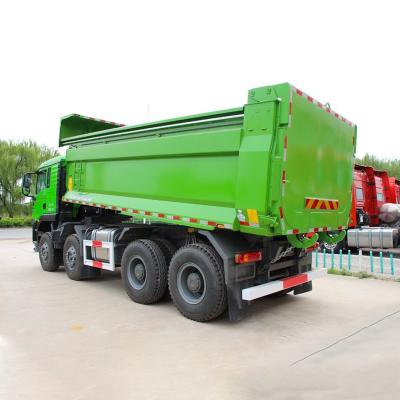 China ABS-Equipped 35t Payload Heavy Duty 8x4 12 Wheel LHD Dump Truck for Construction zu verkaufen