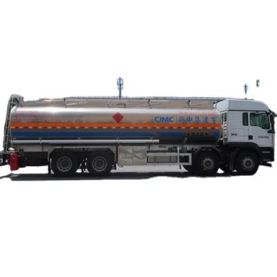 Κίνα 20520kg Rated Load 8*4 30m3 Transport Petrol Diesel Tanker Truck CIMC LINYU προς πώληση