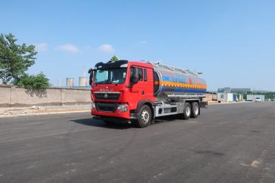 Κίνα CIMC LINYU 6*4 24m3 Aluminum Alloy Tanker Truck for Flammable Liquid Fuel Transport προς πώληση