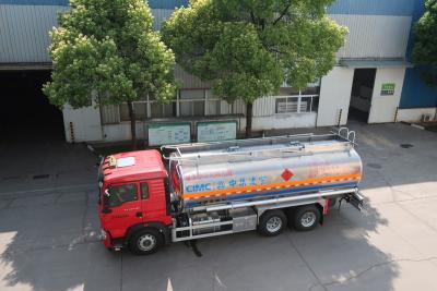 Κίνα CIMC LINYU 6*4 24m3 Aluminum Alloy Tanker Truck for Flammable Liquid Fuel Transport προς πώληση