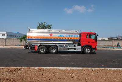 Κίνα CIMC LINYU 6*4 24m3 Aluminum Alloy Tanker Truck for Flammable Liquid Fuel Transport προς πώληση