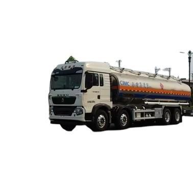 Κίνα CIMC LINYU 8*4 30m3 SINO Aluminum Alloy Diesel Tanker Truck for Liquid Fuel Transport προς πώληση