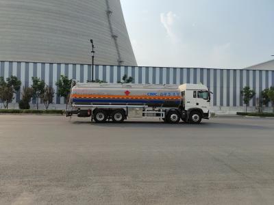 Κίνα CIMC LINYU 8*4 30m3 SINO Aluminum Alloy Diesel Tanker Truck for Liquid Fuel Transport προς πώληση