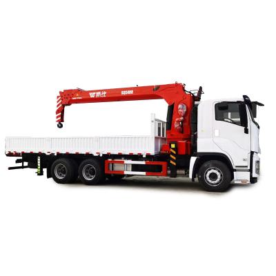 中国 High Operating Efficiency 12 Ton 16 Ton Telescopic Folding Boom Truck Mounted Crane 販売のため