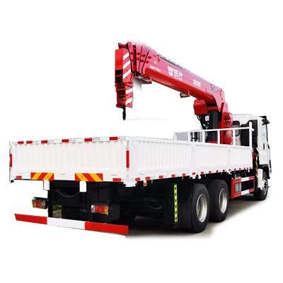 中国 High Operating Efficiency 12 Ton 16 Ton Telescopic Folding Boom Truck Mounted Crane 販売のため