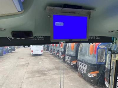 China 4 6L motorcapaciteit Gebruikte bus 57 zitplaatsen Vooraan motorbussen met zitplaatsen Te koop