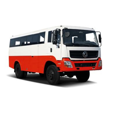 China 30 Seats 4X4 4WD Medium Size Bus Dual Circuit Full Air Brake and A/C Dongfeng EQ6750ZT for sale