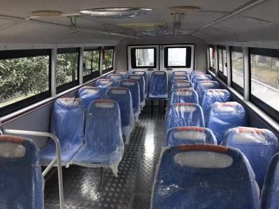 China 30 Seats 4X4 4WD Medium Size Bus Dual Circuit Full Air Brake and A/C Dongfeng EQ6750ZT for sale