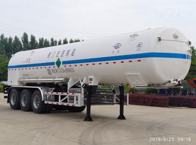 Cina CIMC LINYU 50m3 Cisterna di GPL Semirimorchio per il trasporto del gas Camion Camion rimorchio -20/50C in vendita