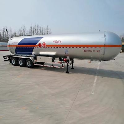 Cina CIMC LINYU 50m3 Cisterna di GPL Semirimorchio per il trasporto del gas Camion Camion rimorchio -20/50C in vendita