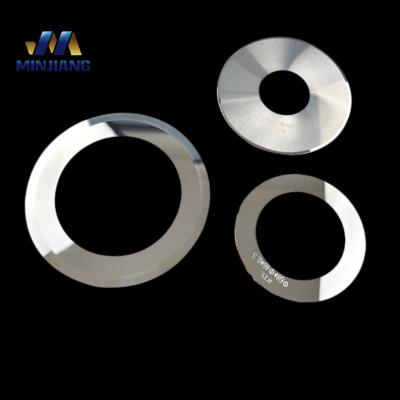 Cina Circolare del carburo cementato di industria del litio che fende coltello 100*65*0.7mm in vendita