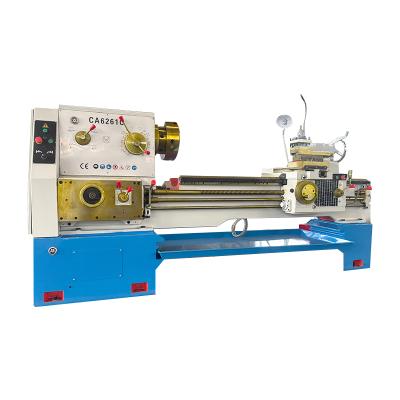 China Big Bore Manual Lathe CA6161: Heavy Cutting Stability With HT300 Monoblock Bed for sale
