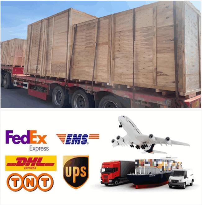 Screen printing machine secure packaging