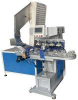 Quality Fully Automatic Four Color Bottle Cap Pad Printing Machine 50HZ / 60HZ for sale