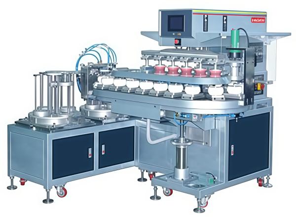 Quality Five Color Fully Automatic Pad Printing Machine AC 220V Plastic Cover Printing Machine for sale