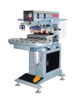 China 4 Color Semi Automatic Pad Printing Machine For Irregular Surface Printing for sale