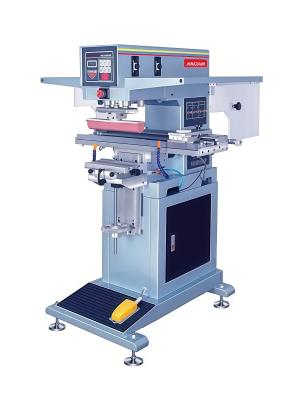 China Single Colour Pad Printing Machine Oil Cup Type Oil Supply System Semi Automatic Pad Printing Machine for sale