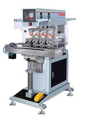 China Multicolor Semi Automatic Pad Printing Machine Offering Performance For Printing Detailed Logos Texts And Graphics On Items And Electronics for sale