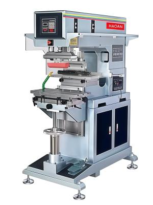 China Single Color Semi-automatic Pad Printing Machine For Printing Cosmetic Jars for sale