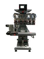 China Servo Control System Six Color Semi Automatic Pad Printing Machine for sale