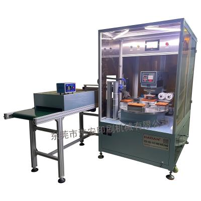 China Eco-Friendly Oil Cup Monochrome Semi Automatic Pad Printer With XYZ Axis Angle Adjustment for sale