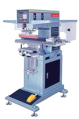 China High Efficiency Monochrome Semi Automatic Pad Printing Press 1000pcs/Hour for sale